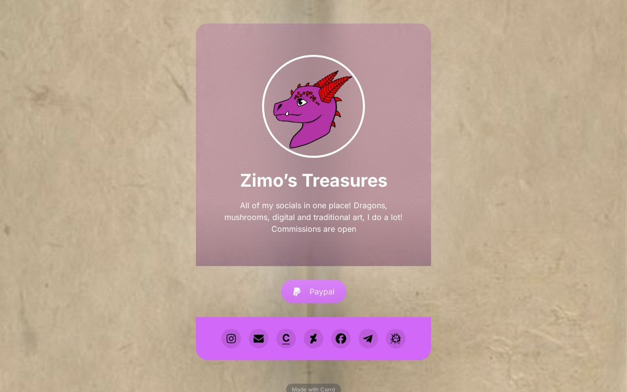 Zimo’s Treasures